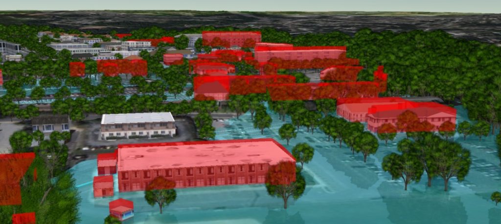 Flood Impact Visualization - SymGEO