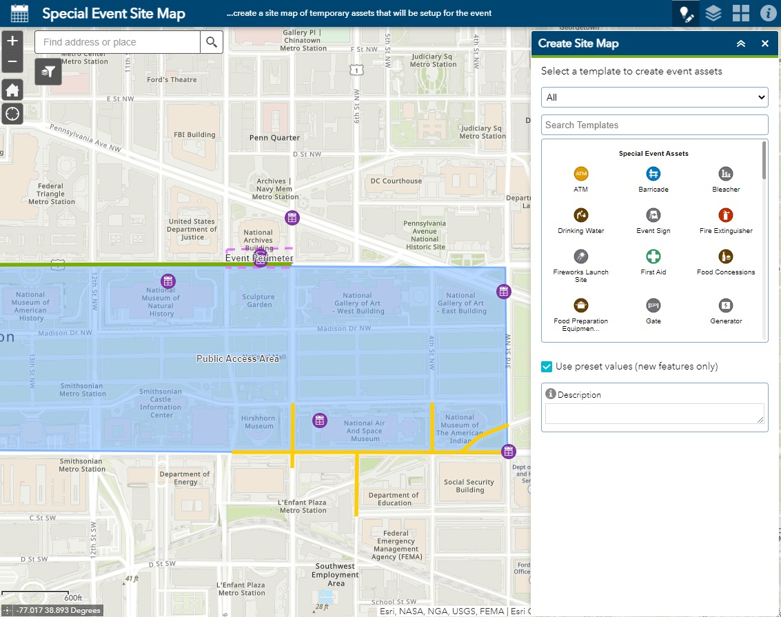 Special Event Operations at DDOT - SymGEO
